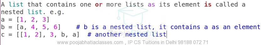 11-what-is-a-nested-list-give-some-examples-pooja-bhatia-classes